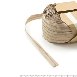 YKK Vislon #5 Chain #5VS 9/16 inch Tape Beige 573 - Full Rolls Only ...